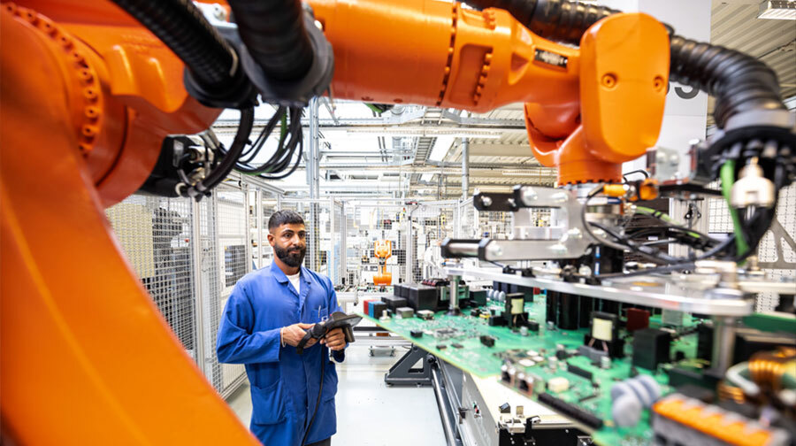 New lines and robot technology: SMA upgrades electronics production ...
